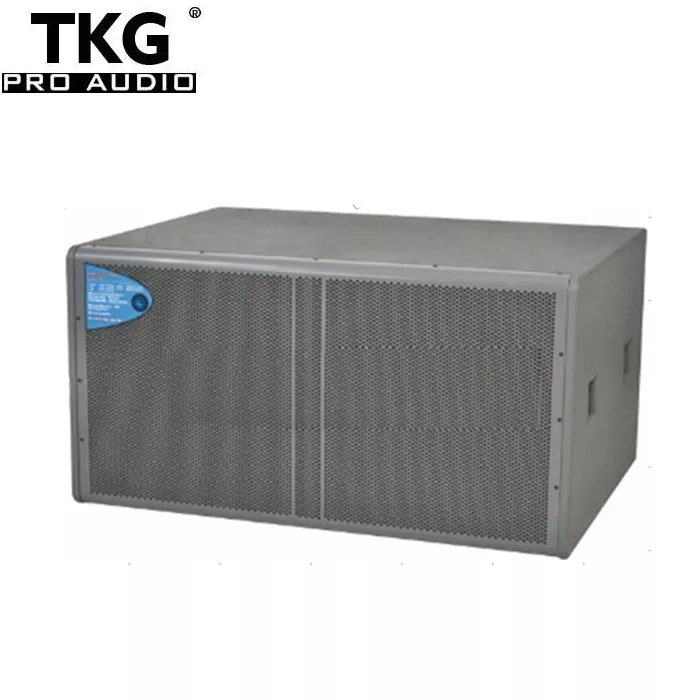TKG 1600 watt YM218 dj speaker dual 18 inch disco subwoofer box ...
