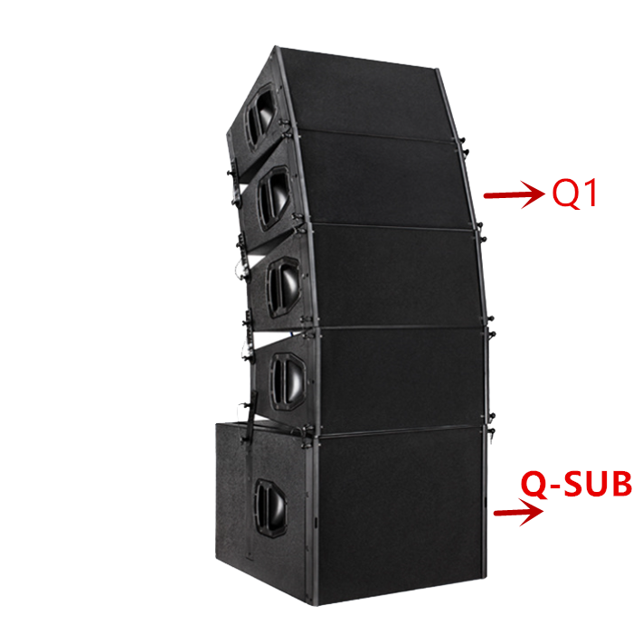 Q1 700W 700Watt dual 10 inch neodymium magnet db technologies line ...